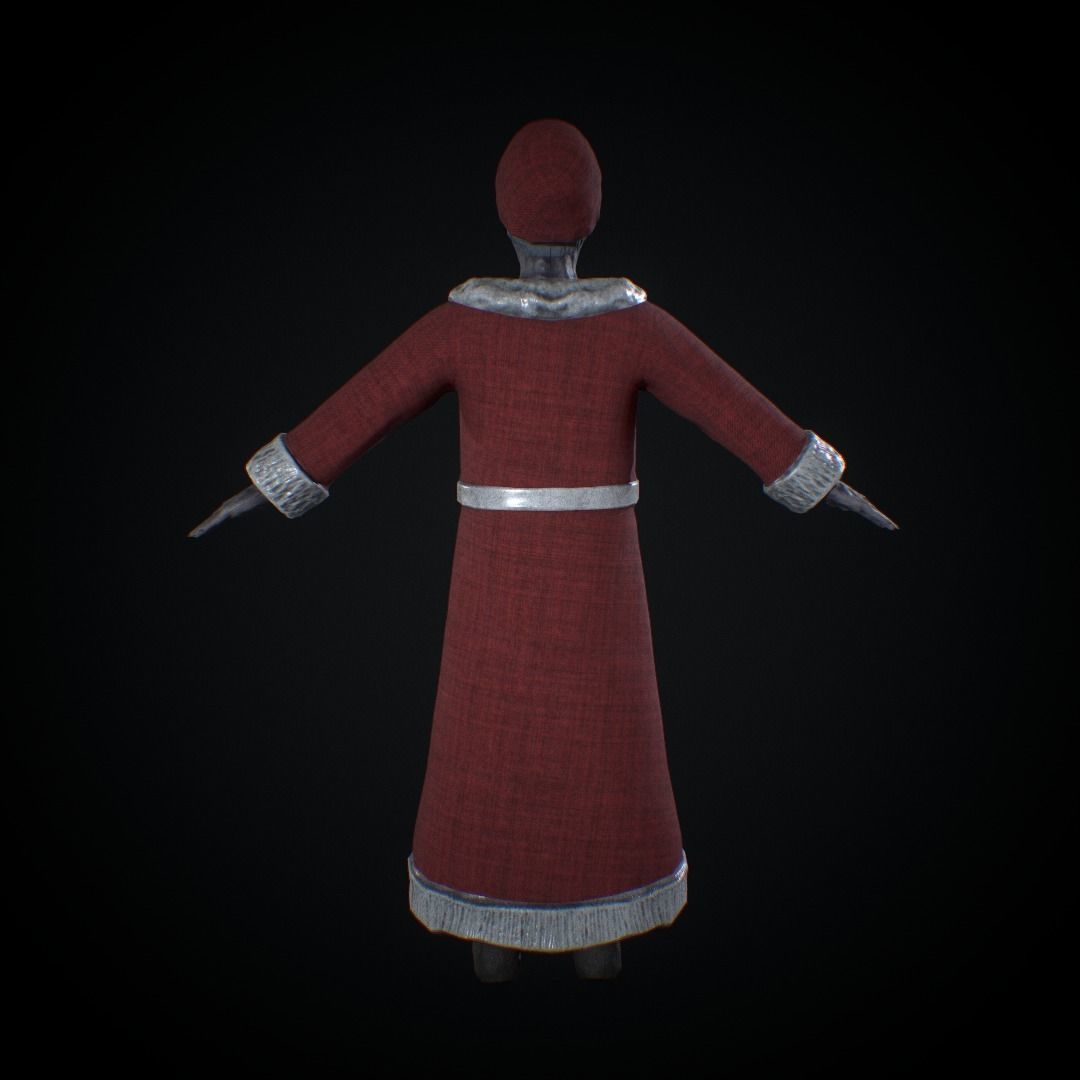 3D model Mrs Claus Evil VR / AR / low-poly | CGTrader