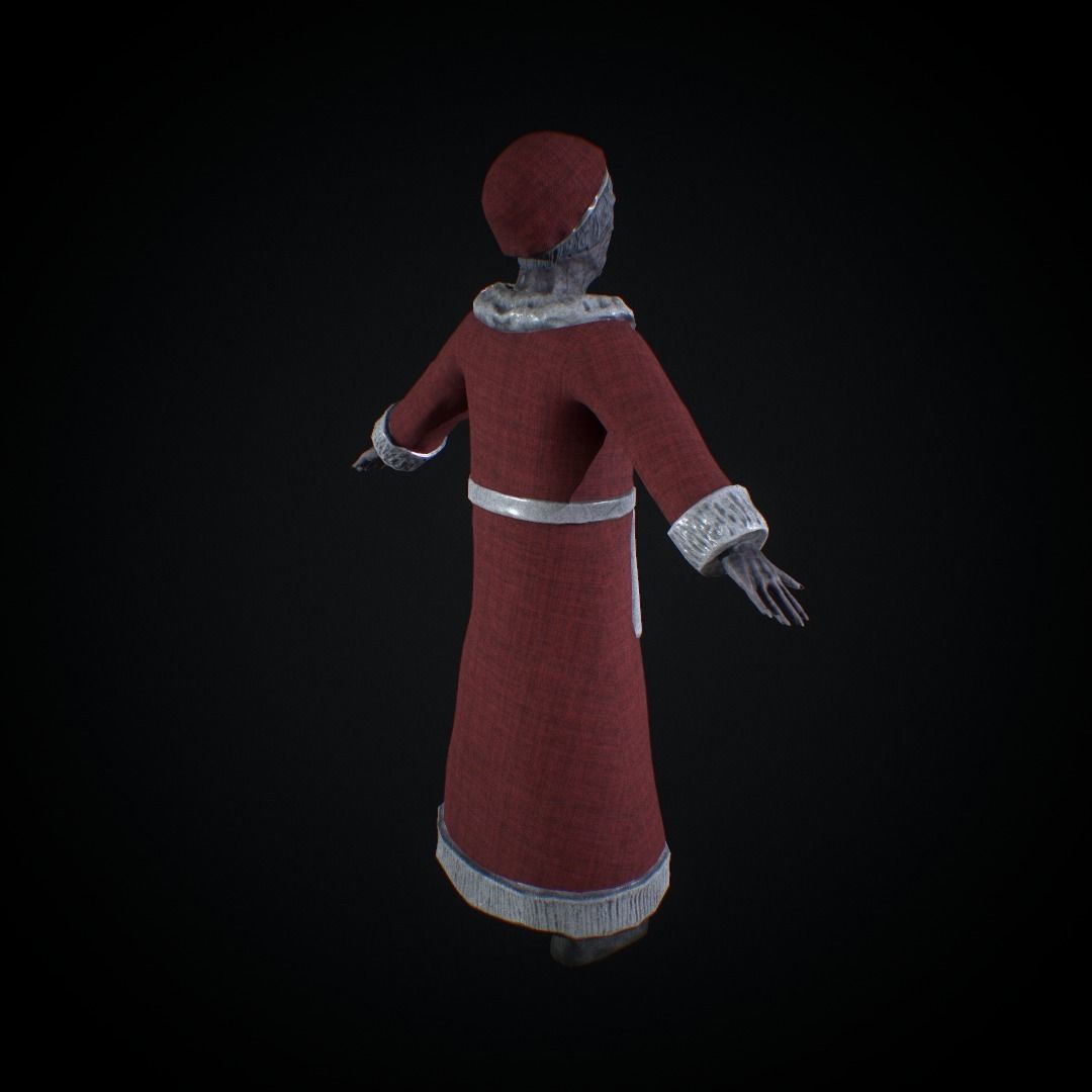 3D model Mrs Claus Evil VR / AR / low-poly | CGTrader