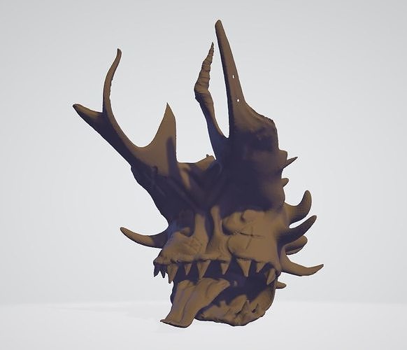 Deamon Head free 3D model 3D printable | CGTrader