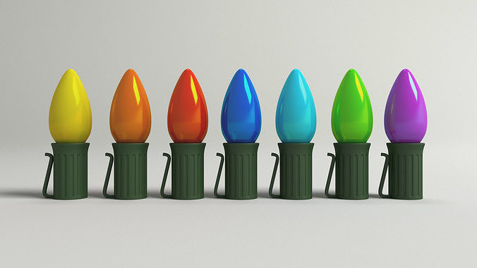 Christmas Lights 3D model | CGTrader