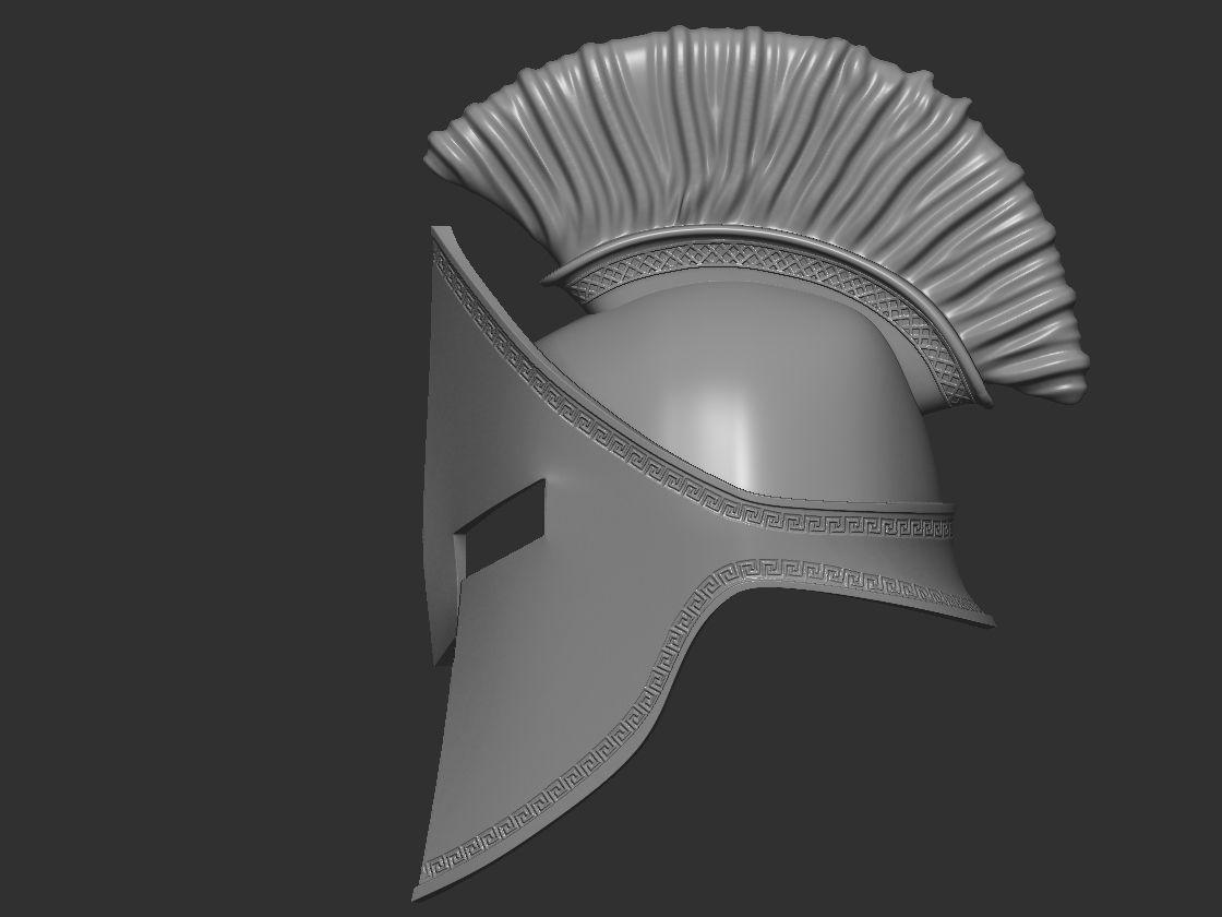 spartan helmet-print 3d-stl-cosplay 3D model 3D printable | CGTrader