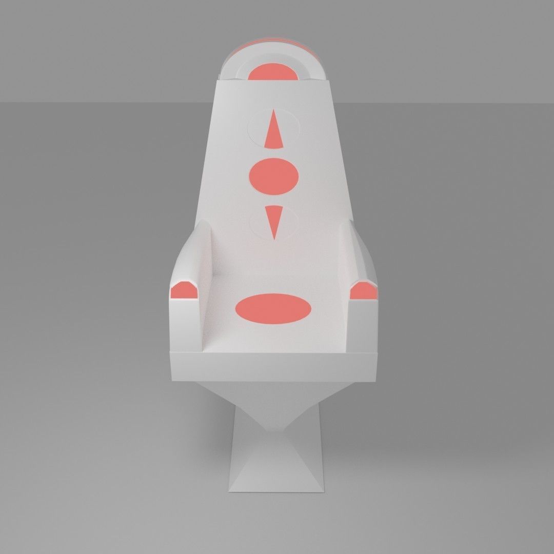 3D model Sci-fi Alien Chair VR / AR / low-poly | CGTrader