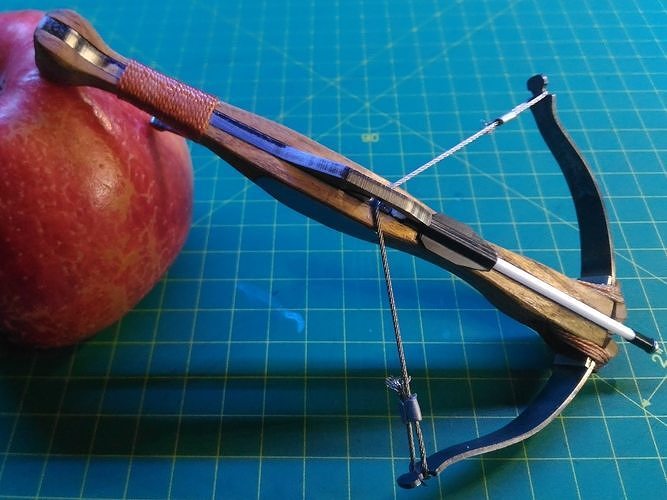 medieval micro crossbow 3D model | CGTrader