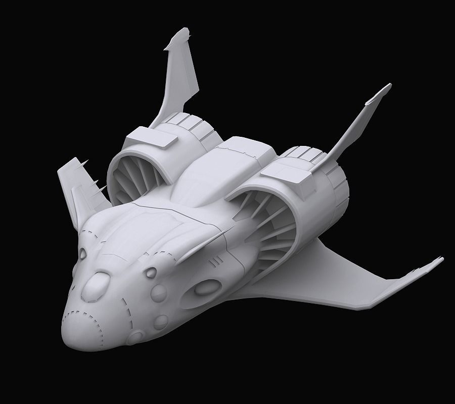 Gundam Zeon X Earth Federation Space military Collection 3D model ...