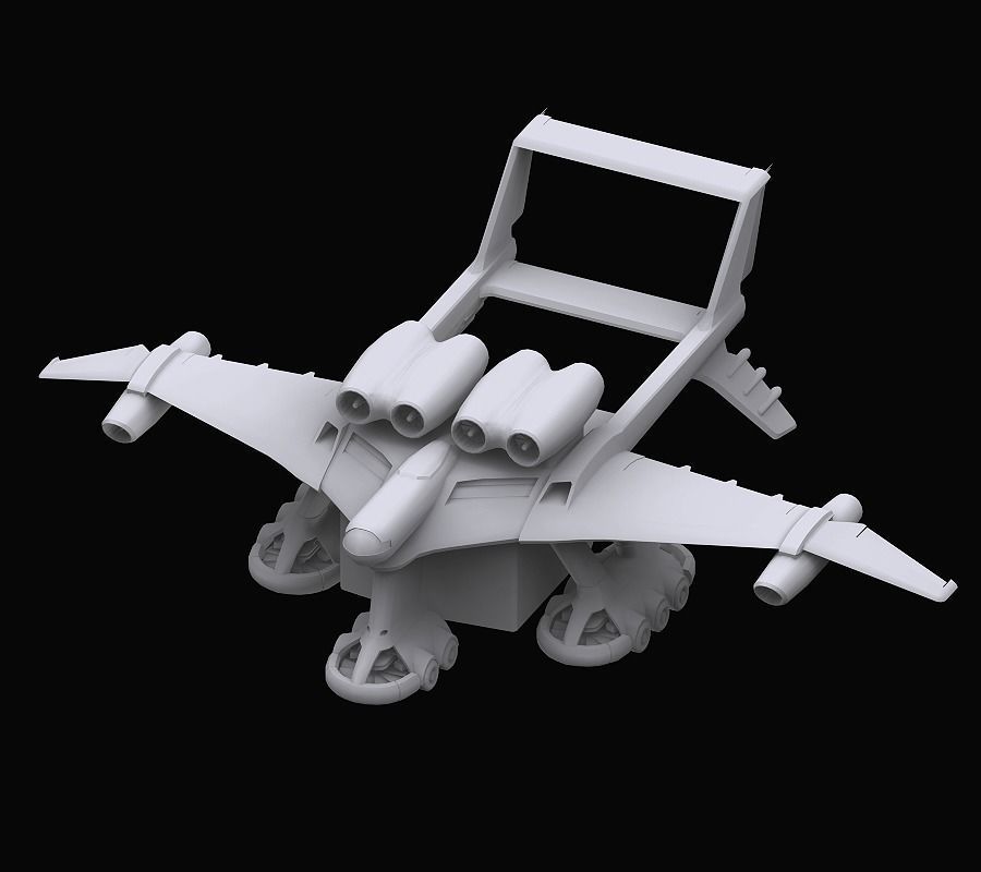 Gundam Zeon X Earth Federation Space military Collection 3D model ...