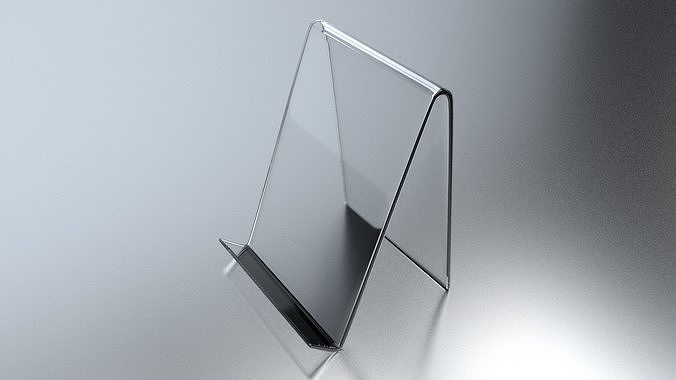 Acrylic Display Stand free 3D model | CGTrader
