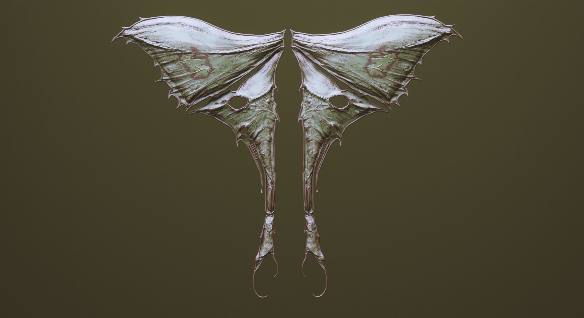 WINGS - 33 CREATURES MESHES 3D model | CGTrader