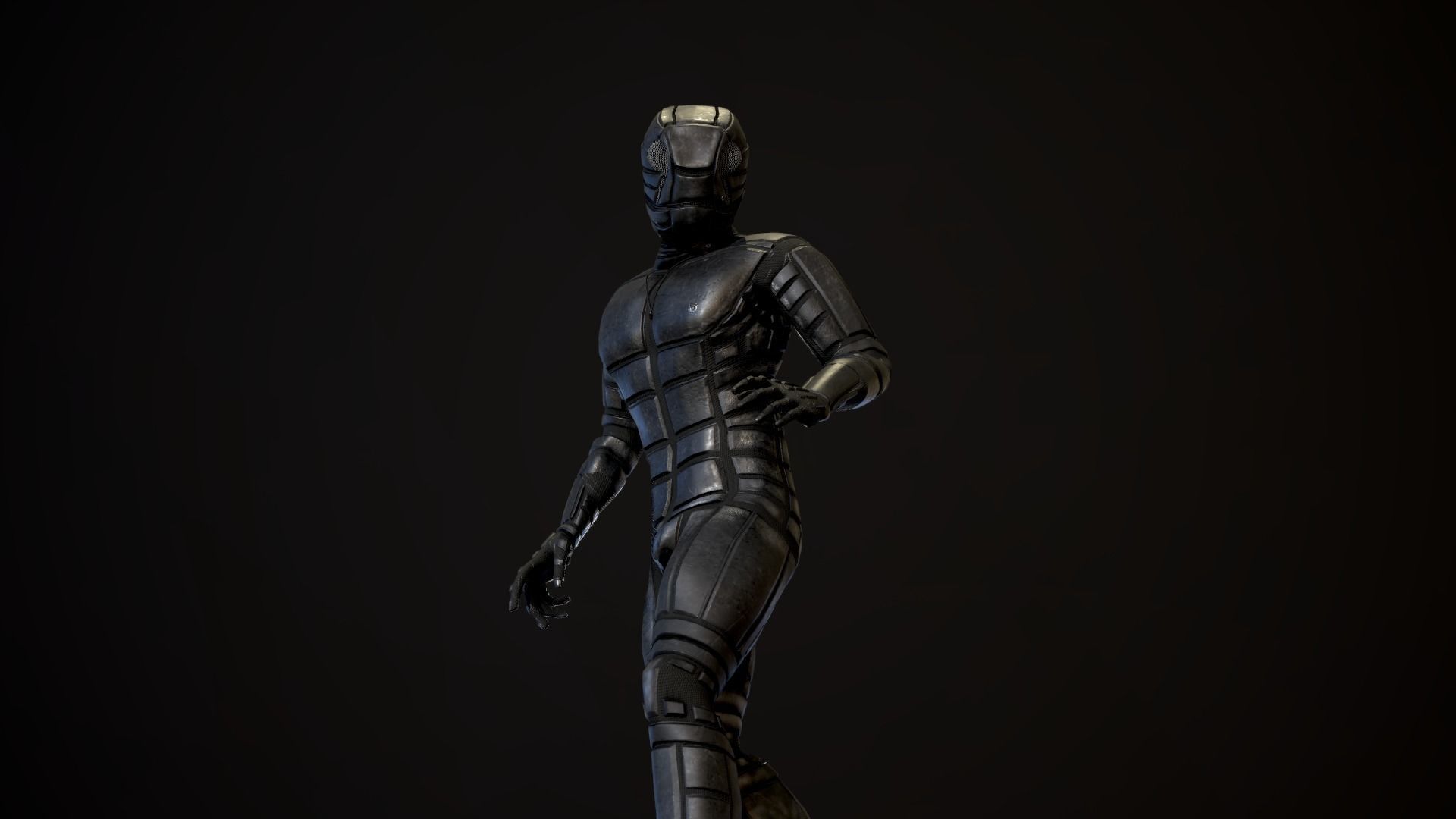 3D model Fantomas VR / AR / low-poly rigged animated | CGTrader