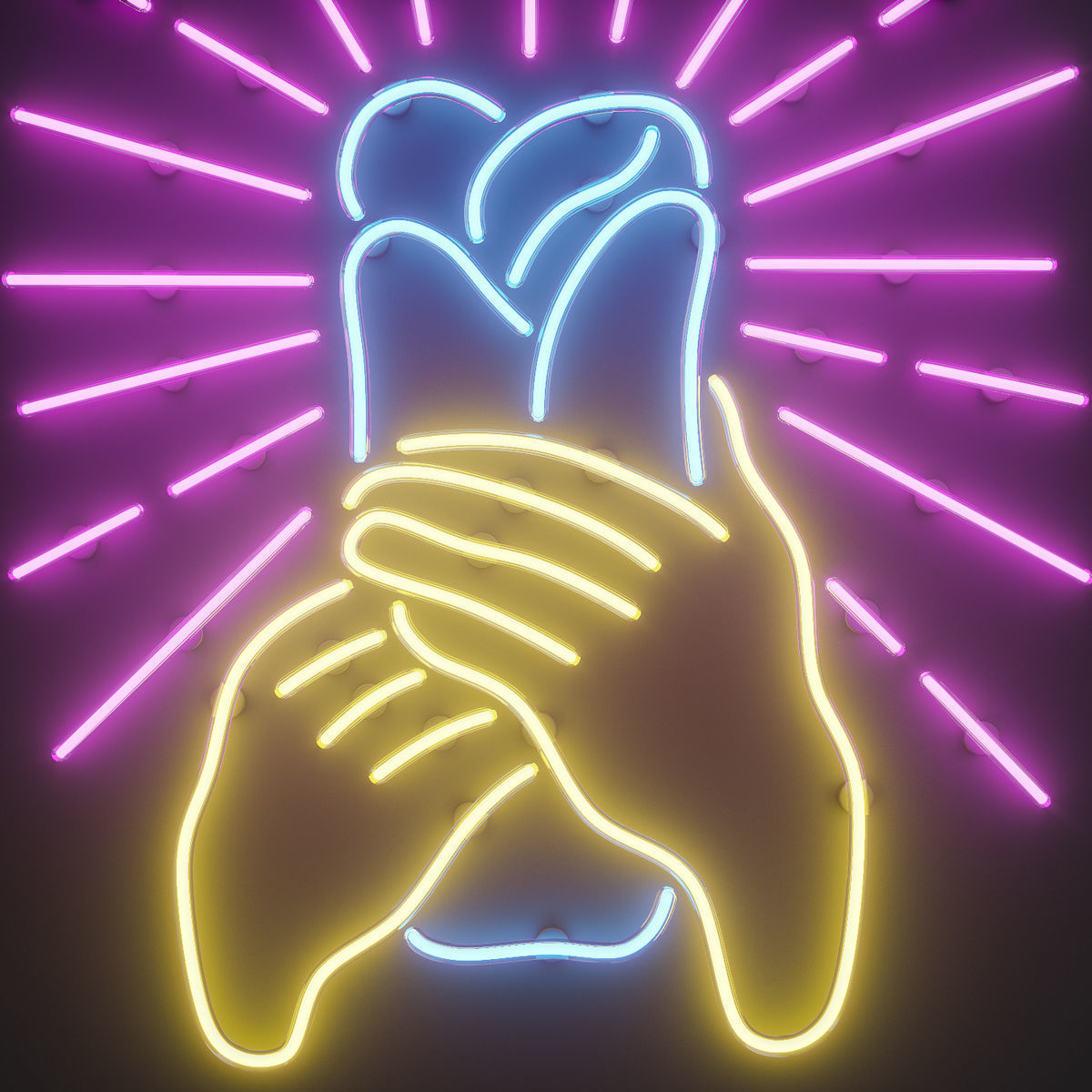 Neon Set 1 3D model | CGTrader