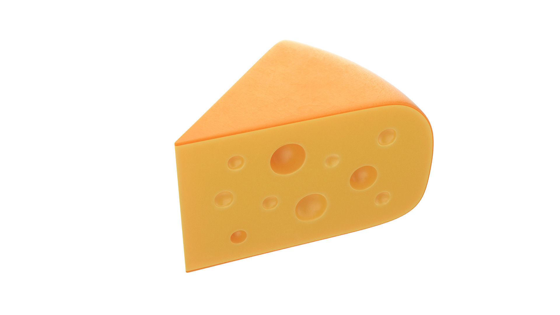 Cheese wedge 3D model | CGTrader