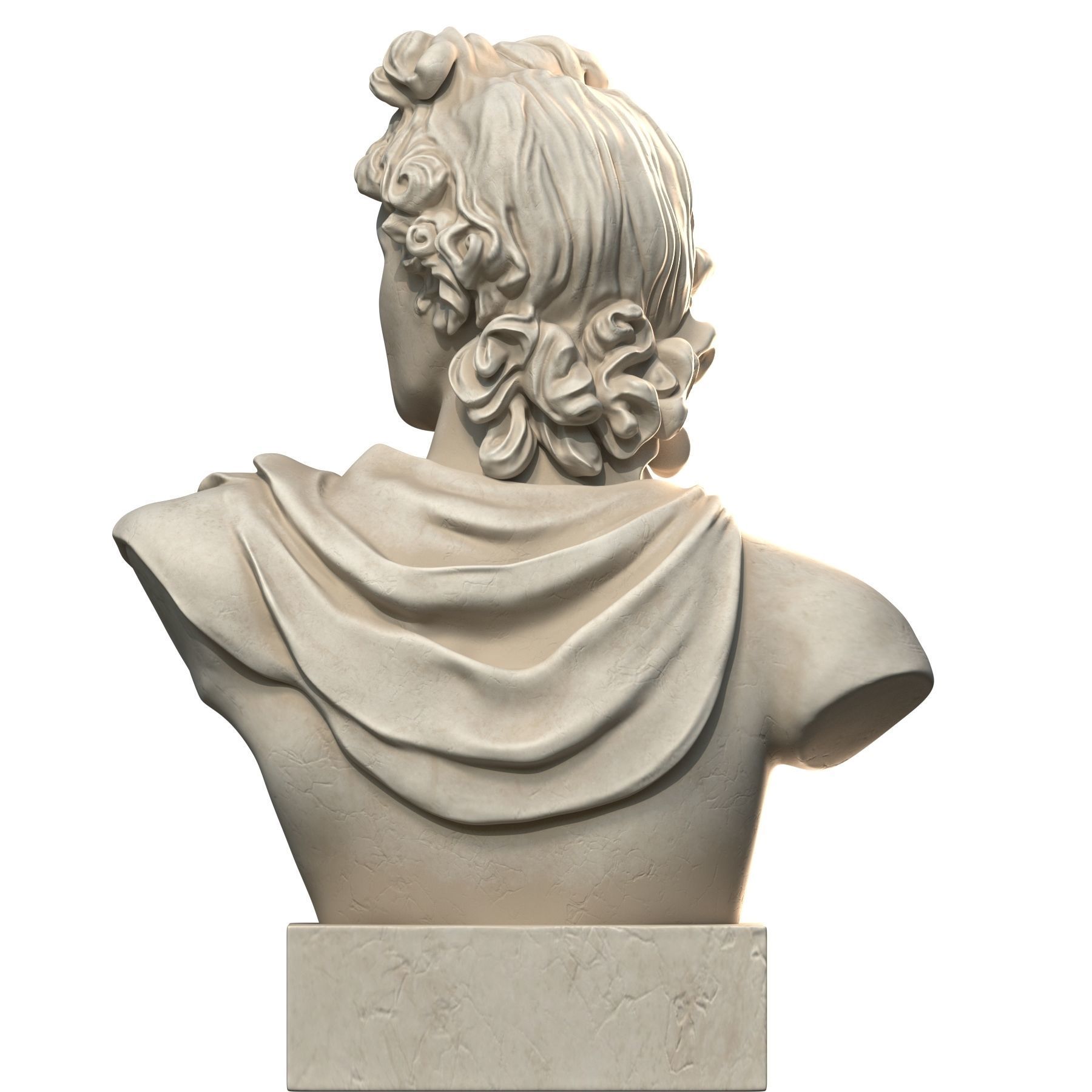 Apollo bust 3d print model 3D model 3D printable | CGTrader