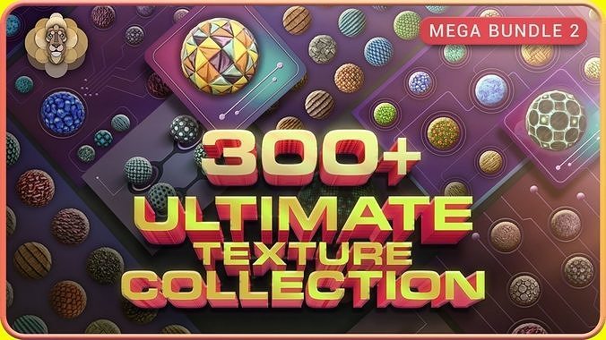 Texture Ultimate Texture Collection - Mega Bundle 2 VR / AR / low-poly ...