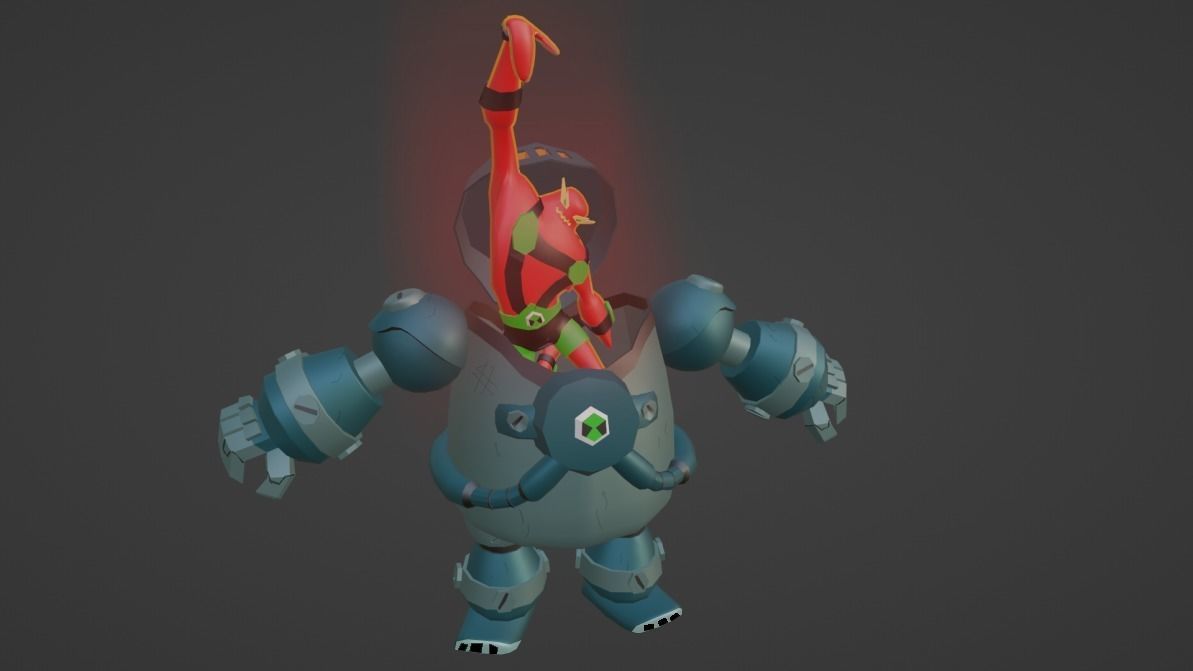 3D model ben 10 omniverse NRG 3D MODEL VR / AR / low-poly | CGTrader