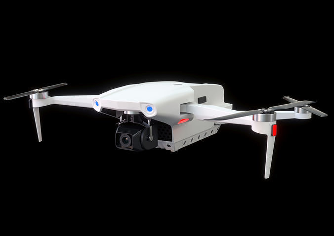 drone model dji phantom quadcopter 3D model | CGTrader