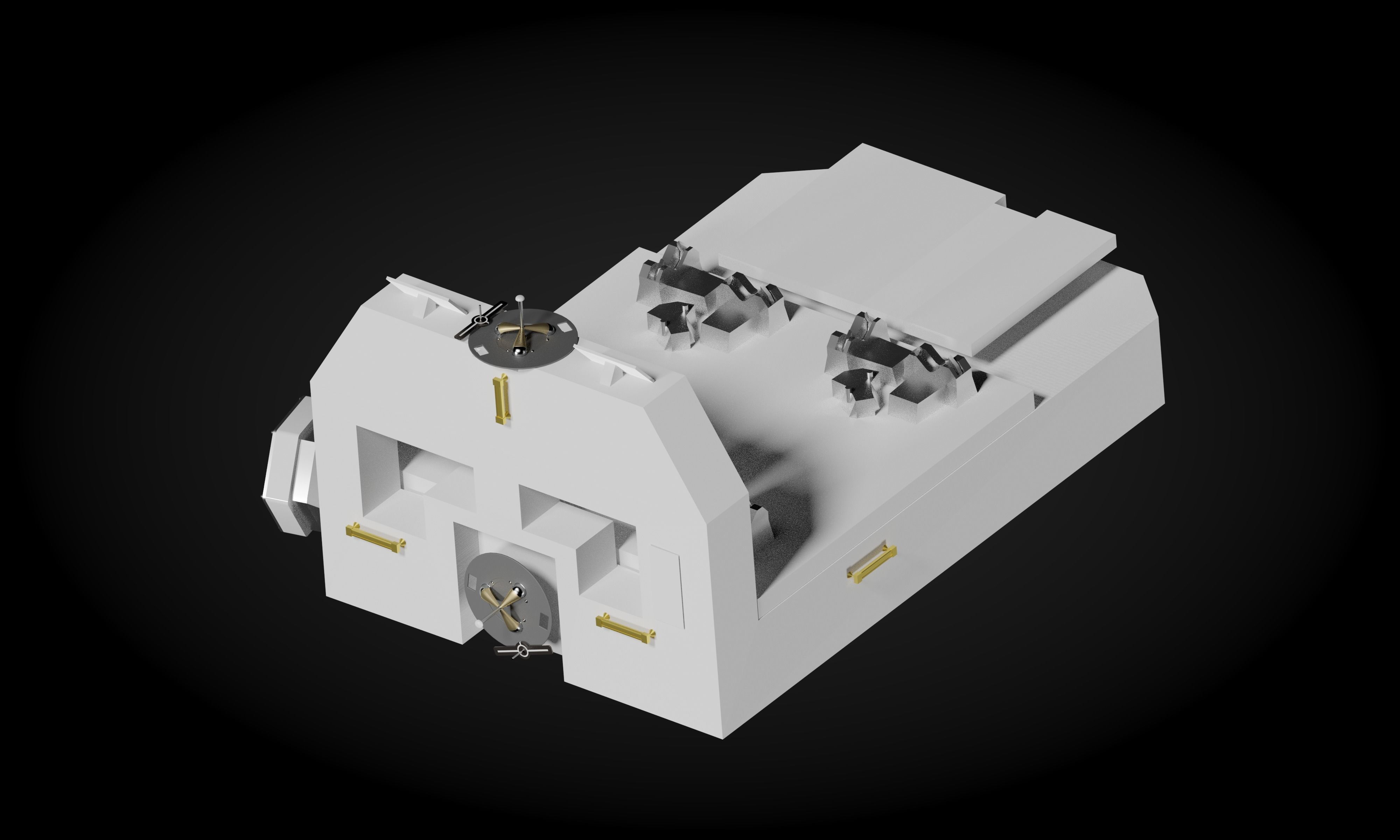 HTV Spacecraft 3D model | CGTrader