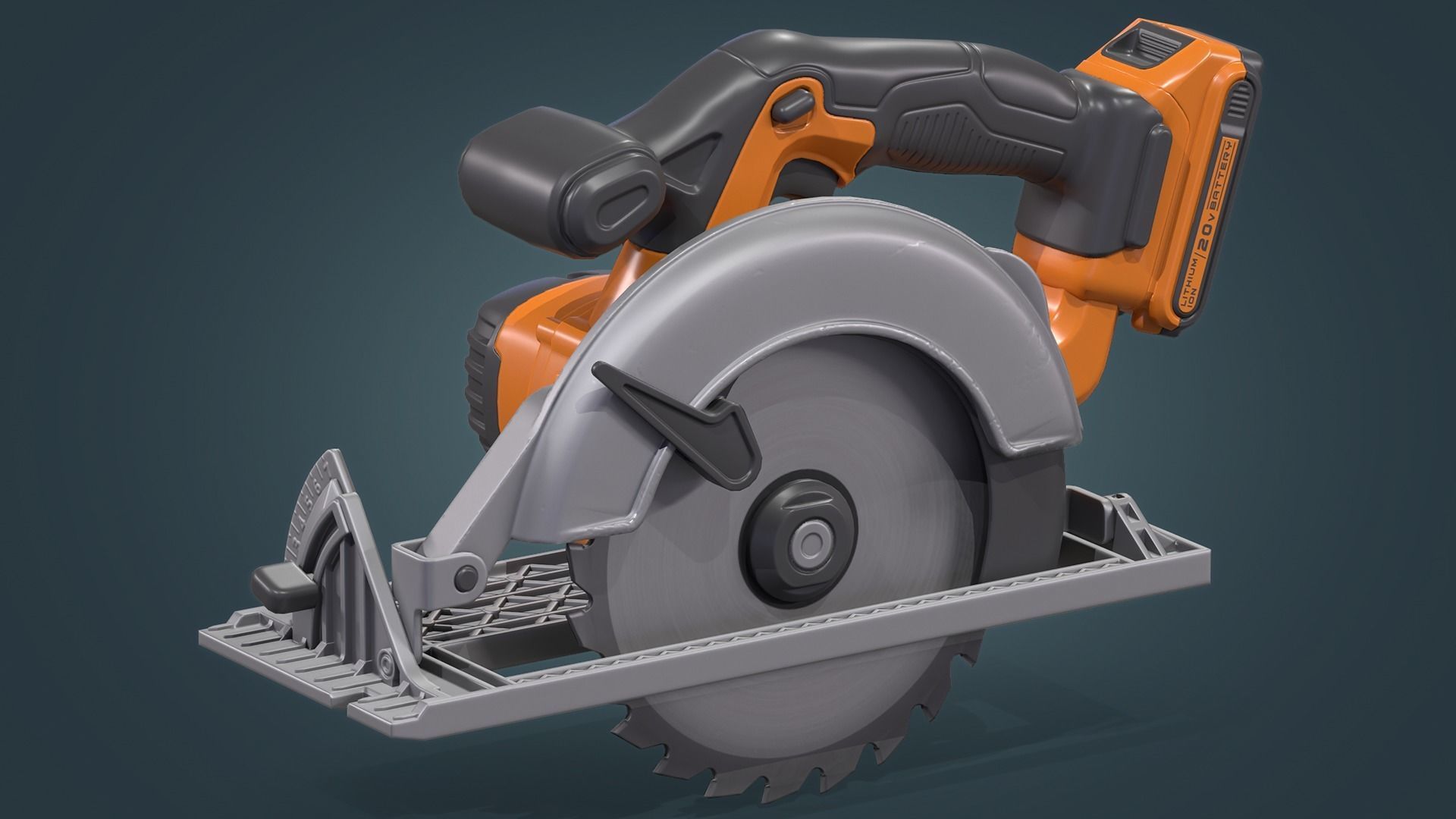 3D model Circular Saw VR / AR / low-poly | CGTrader