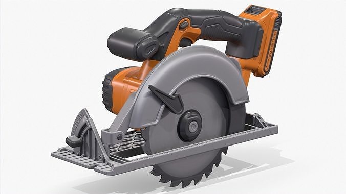 3D model Circular Saw VR / AR / low-poly | CGTrader