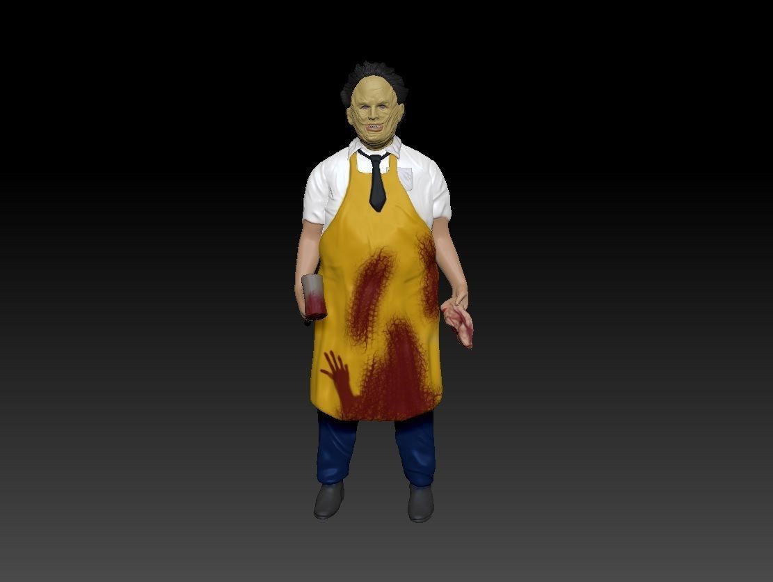 Leatherface 3D model 3D printable | CGTrader