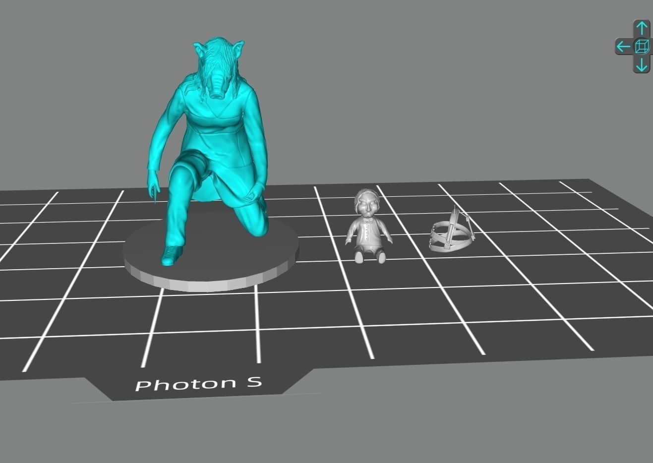 Saw pigface 3D model 3D printable | CGTrader