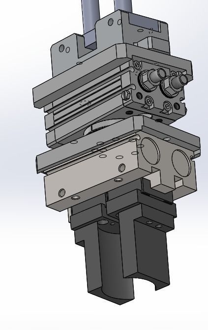 Automatic DC motor assembly production line 3D model | CGTrader
