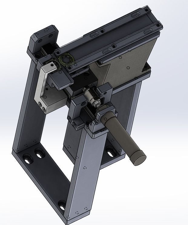 Automatic DC motor assembly production line 3D model | CGTrader