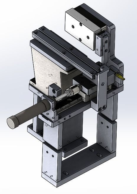 Automatic DC motor assembly production line 3D model | CGTrader