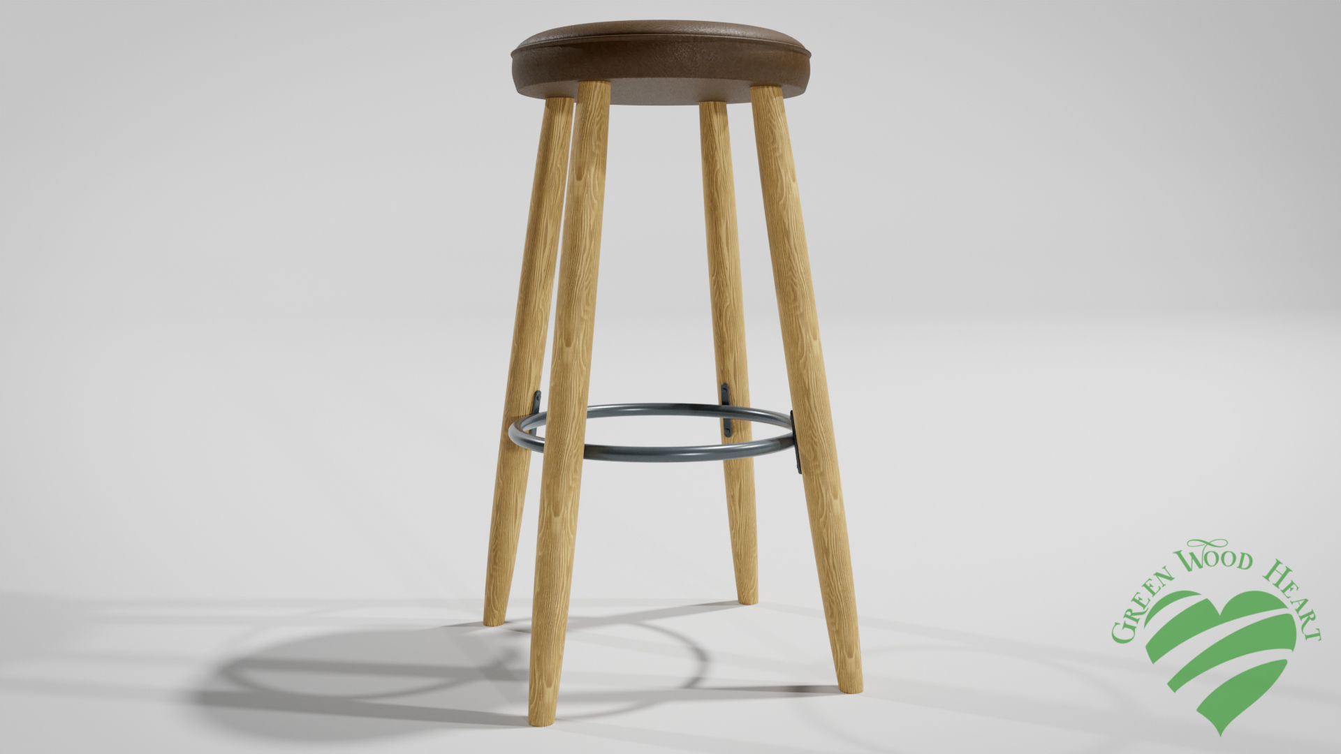 Modern Bar Stool free 3D model | CGTrader