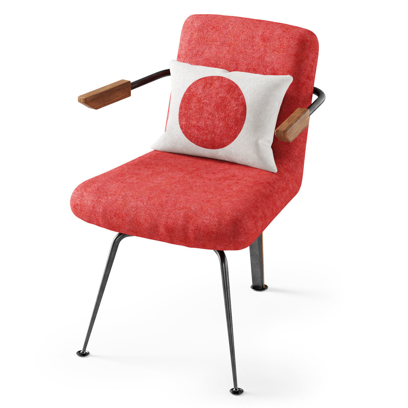 Japanese lounge chair 3D model | CGTrader