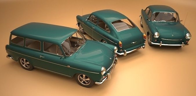Volkswagen Type 3 3D Model Collection | CGTrader