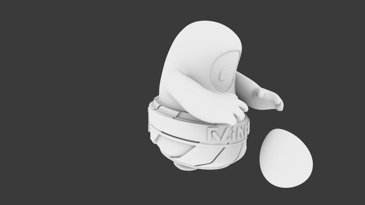 Fall Guys - 3D Print 01 3D model 3D printable | CGTrader