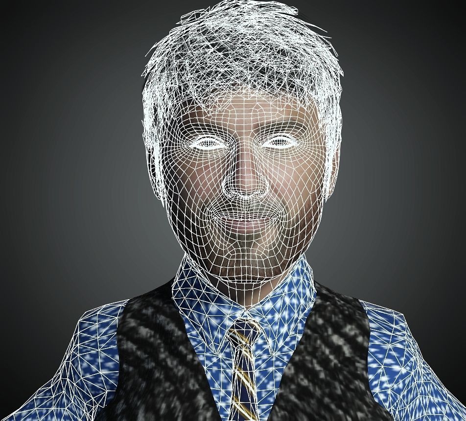 Realistic 3d Man Character 3D model rigged | CGTrader