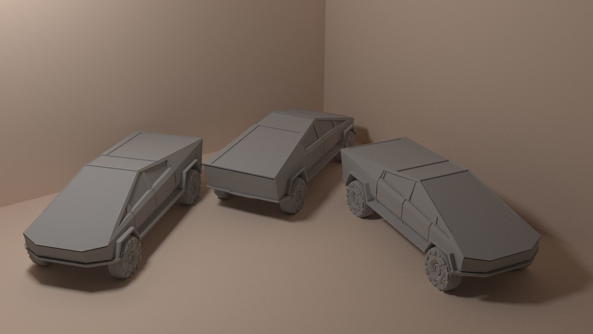 3D print model transport Cybertruck | CGTrader