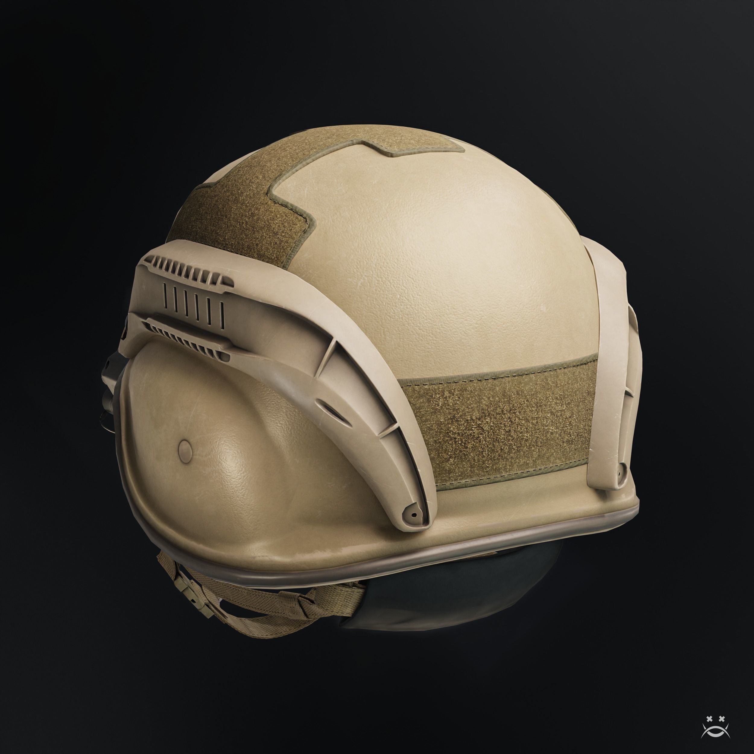 3D model Tactical helmet VR / AR / low-poly | CGTrader