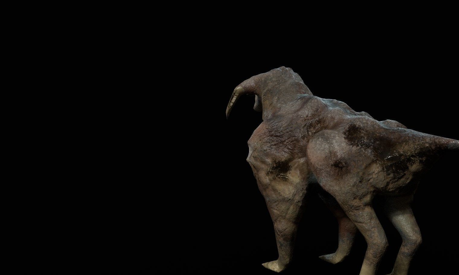 3D model monster hells 2 VR / AR / low-poly rigged animated | CGTrader