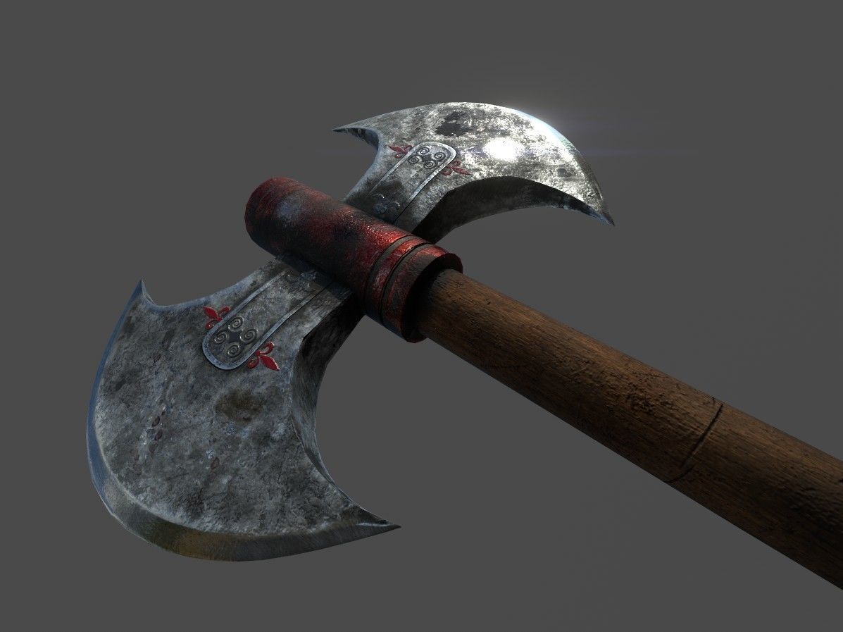 3D model Ancient axe VR / AR / low-poly | CGTrader