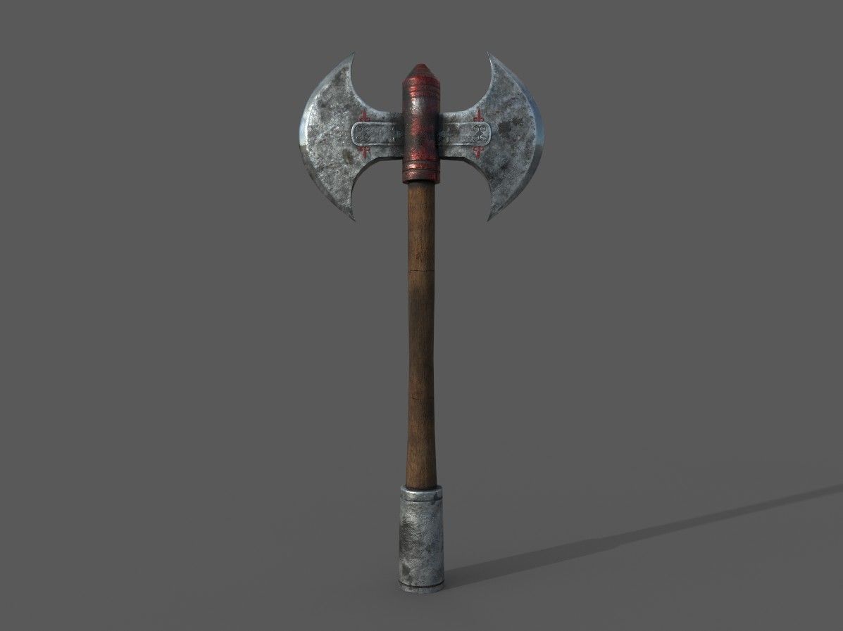 3D model Ancient axe VR / AR / low-poly | CGTrader