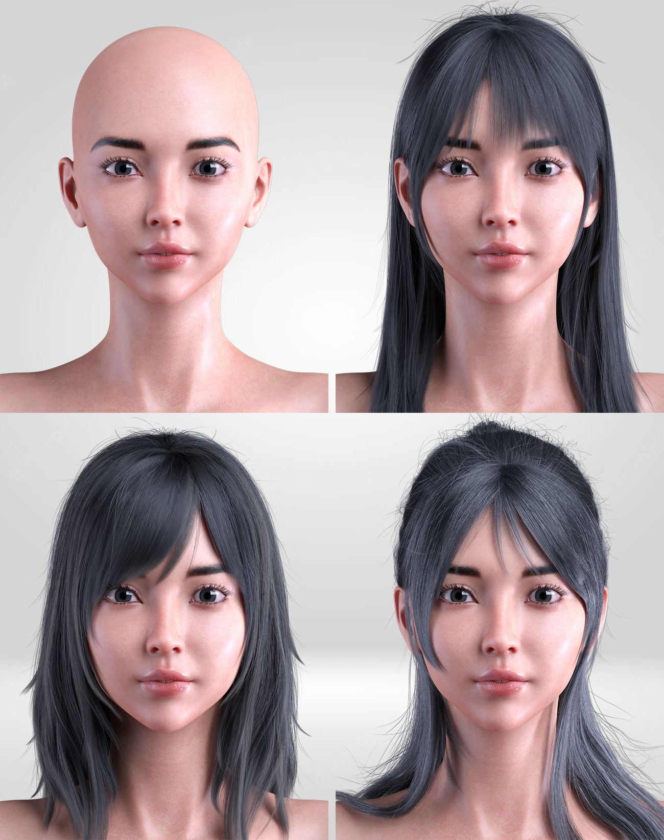 Arini Saya For Genesis 8 Female - DAZ3D - Japanese Girls 3D model ...