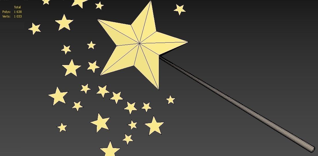 Magic Stick 3D model | CGTrader