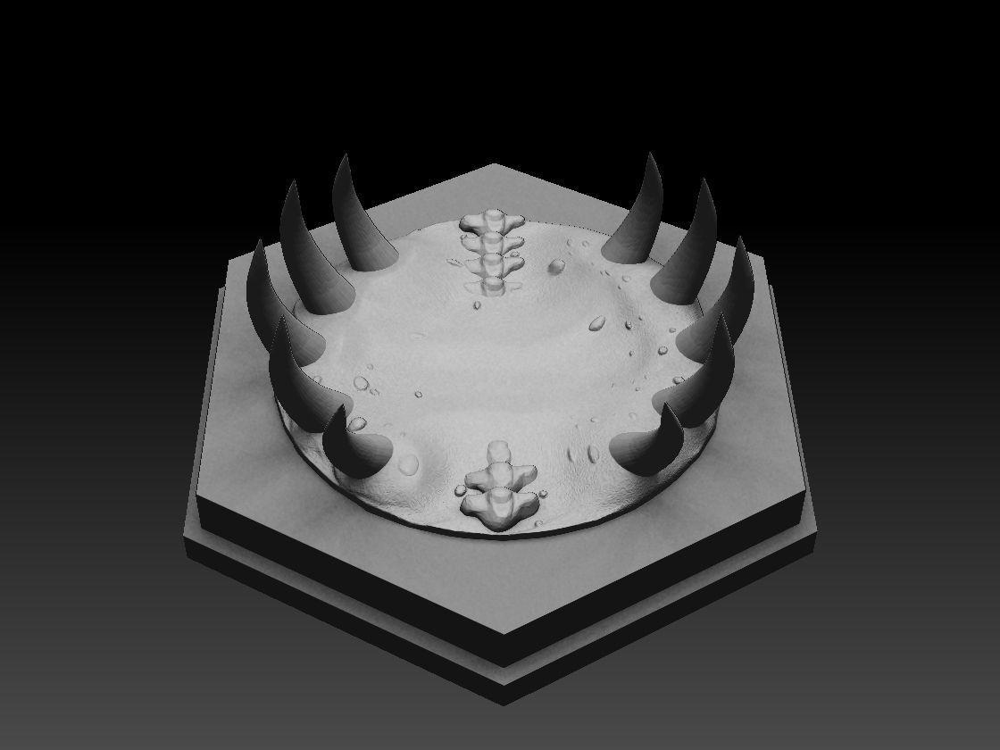 5x6 DnD figurines base stand foot fantasy 3D Model Collection | CGTrader