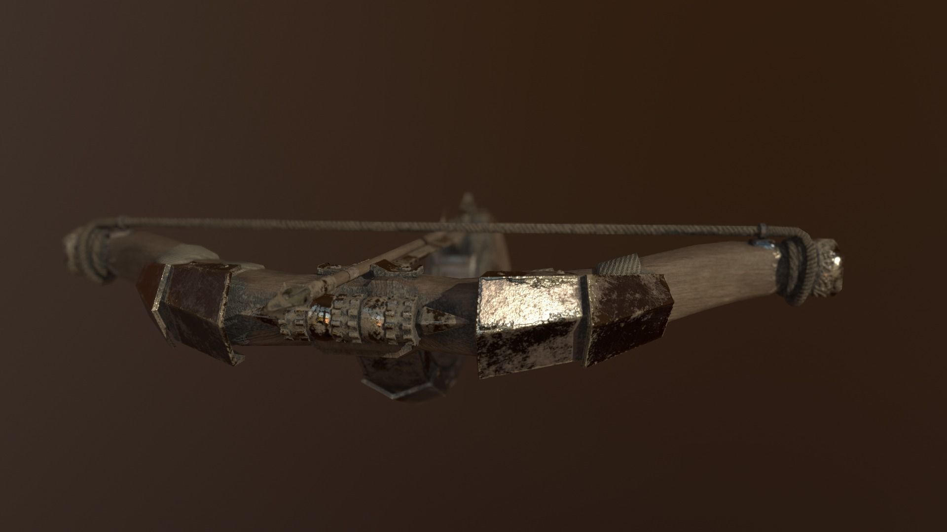 3D model One handed crossbow VR / AR / low-poly rigged animated | CGTrader