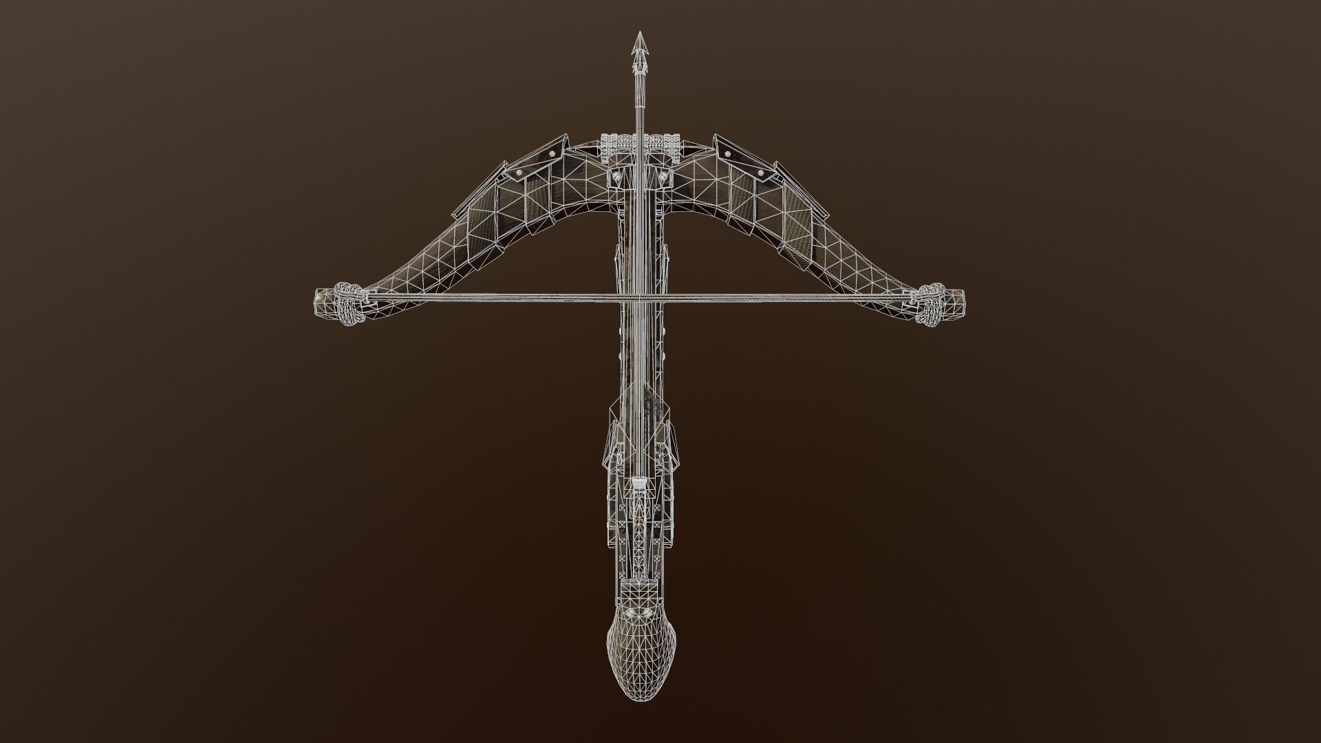 3D model One handed crossbow VR / AR / low-poly rigged animated | CGTrader