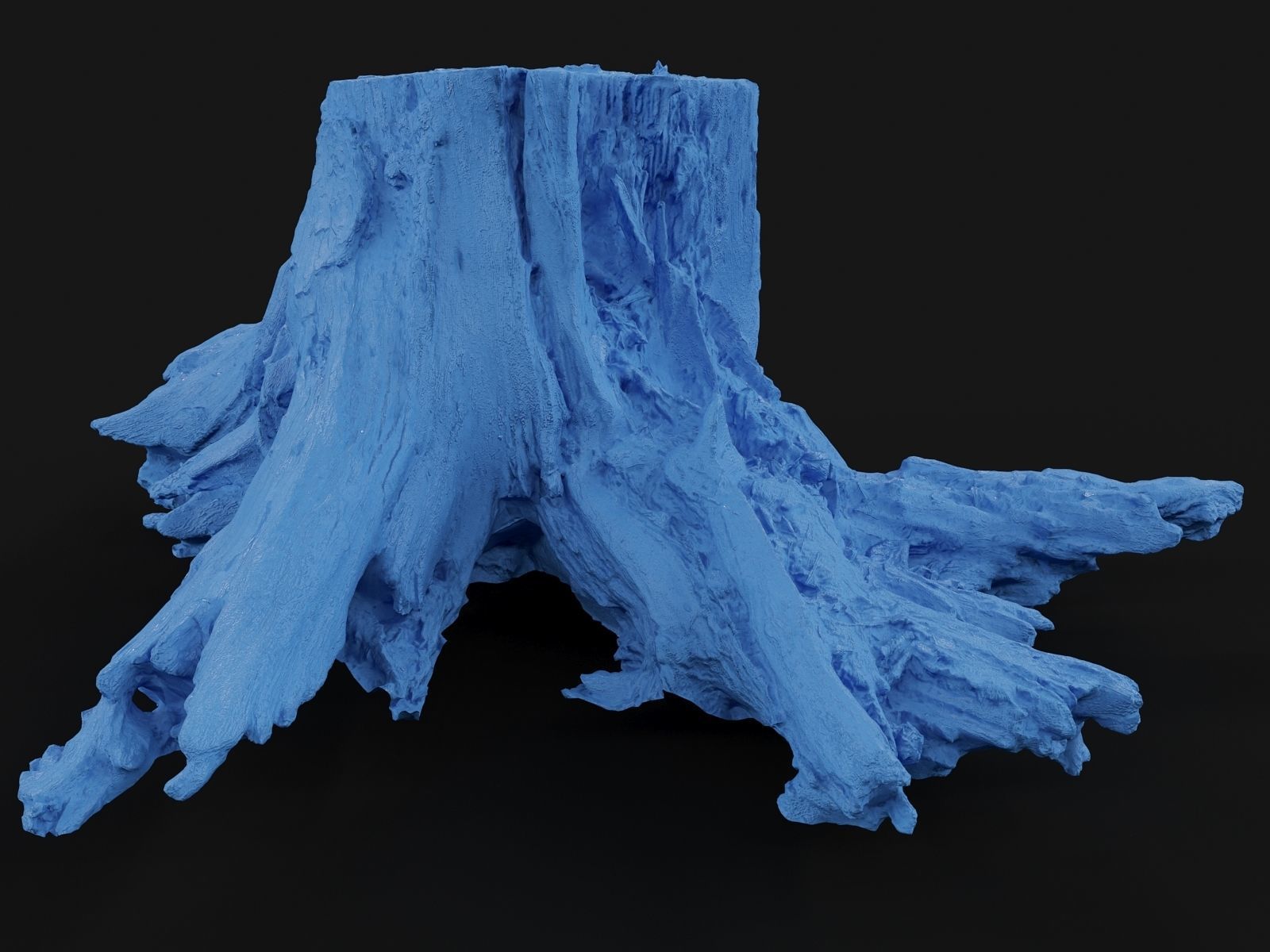 3D model 3d scanned tree stump PBR VR / AR / low-poly | CGTrader