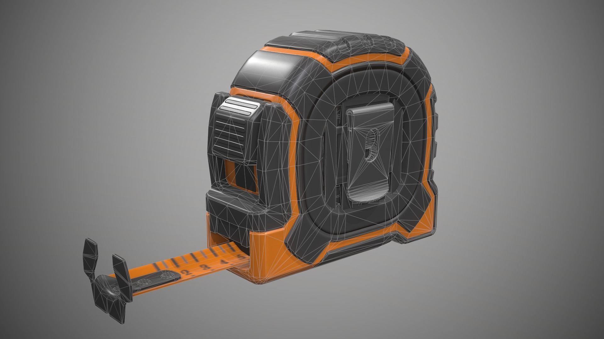 3D model Tape Measure VR / AR / low-poly | CGTrader