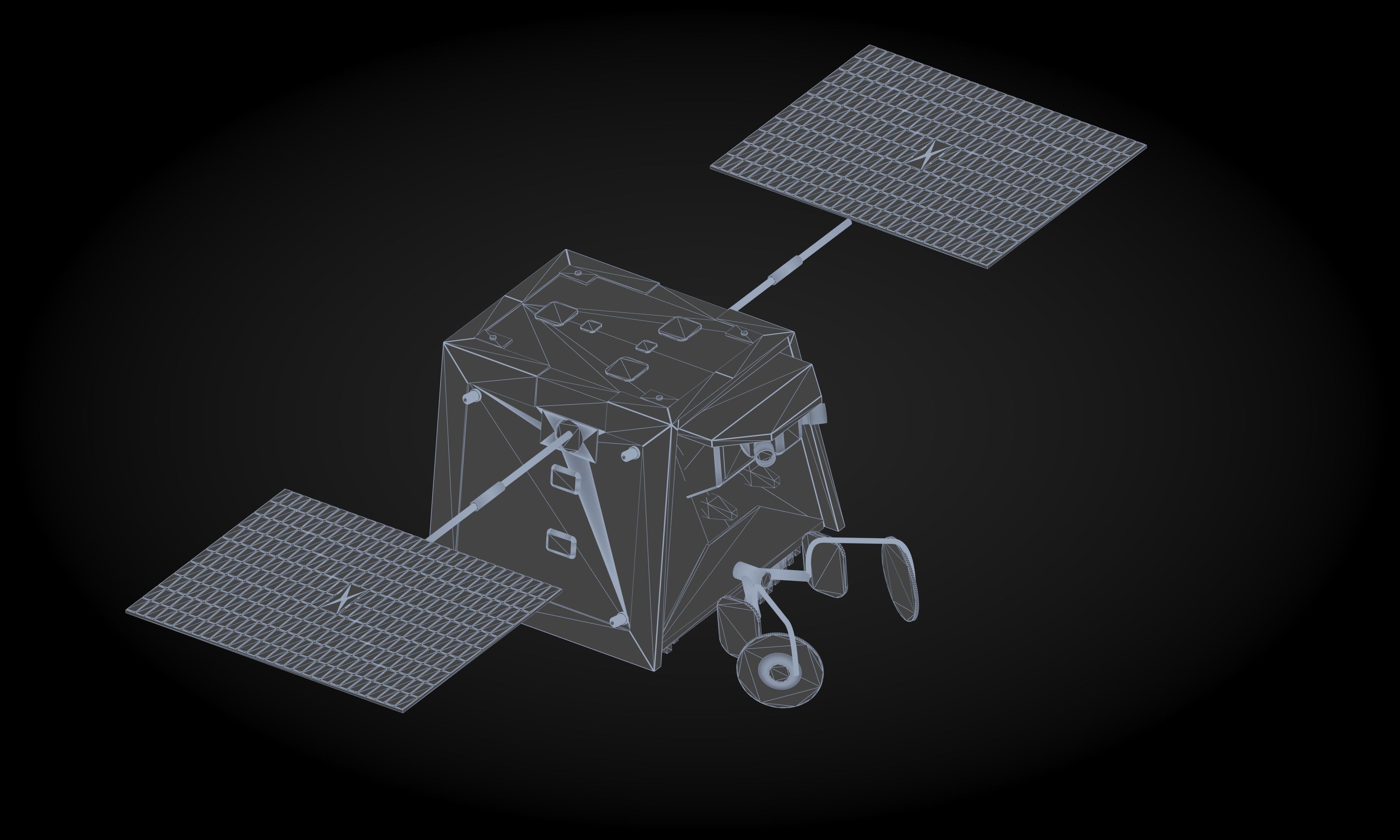 OneWeb satellite 3D model | CGTrader