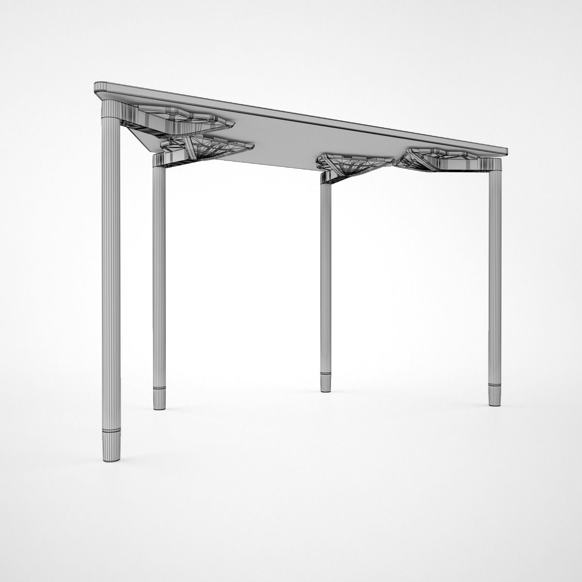 Vitra Map Table Collection 3D model | CGTrader
