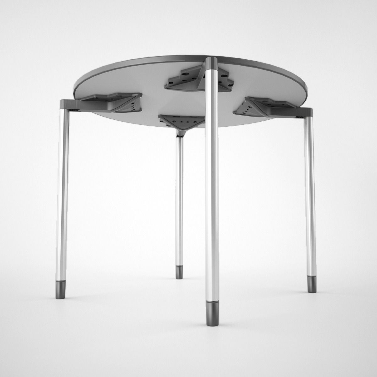 Vitra Map Table Collection 3D model | CGTrader