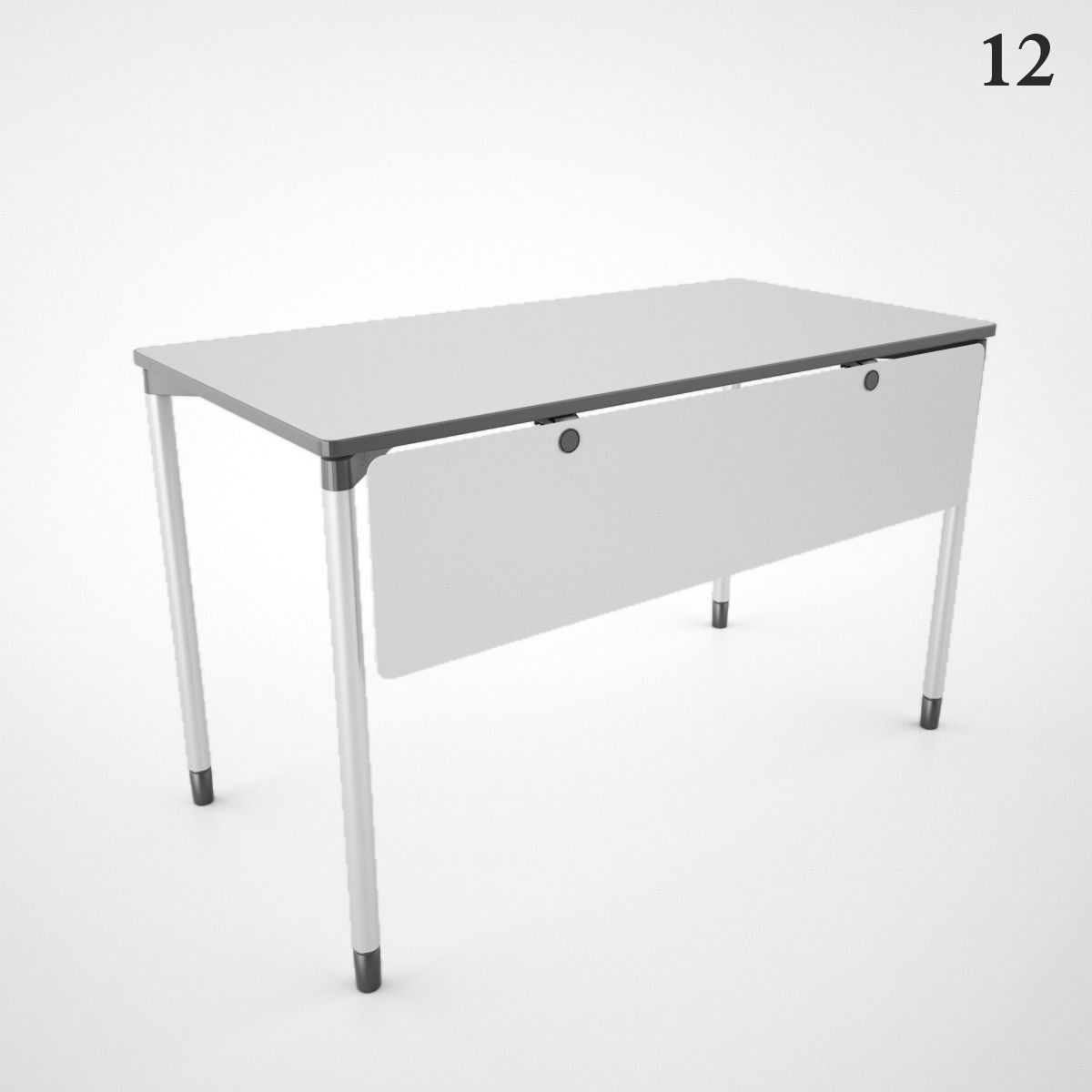Vitra Map Table Collection 3D model | CGTrader