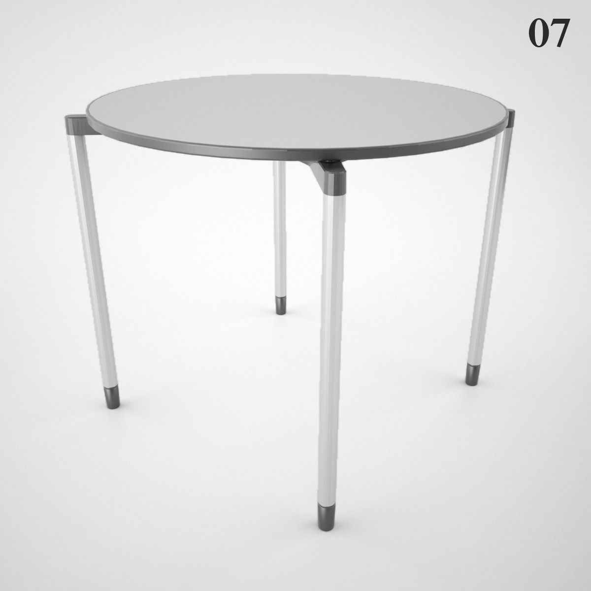 Vitra Map Table Collection 3D model | CGTrader