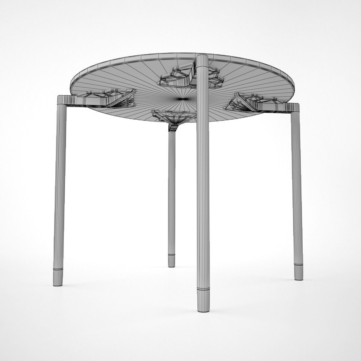 Vitra Map Table Collection 3D model | CGTrader