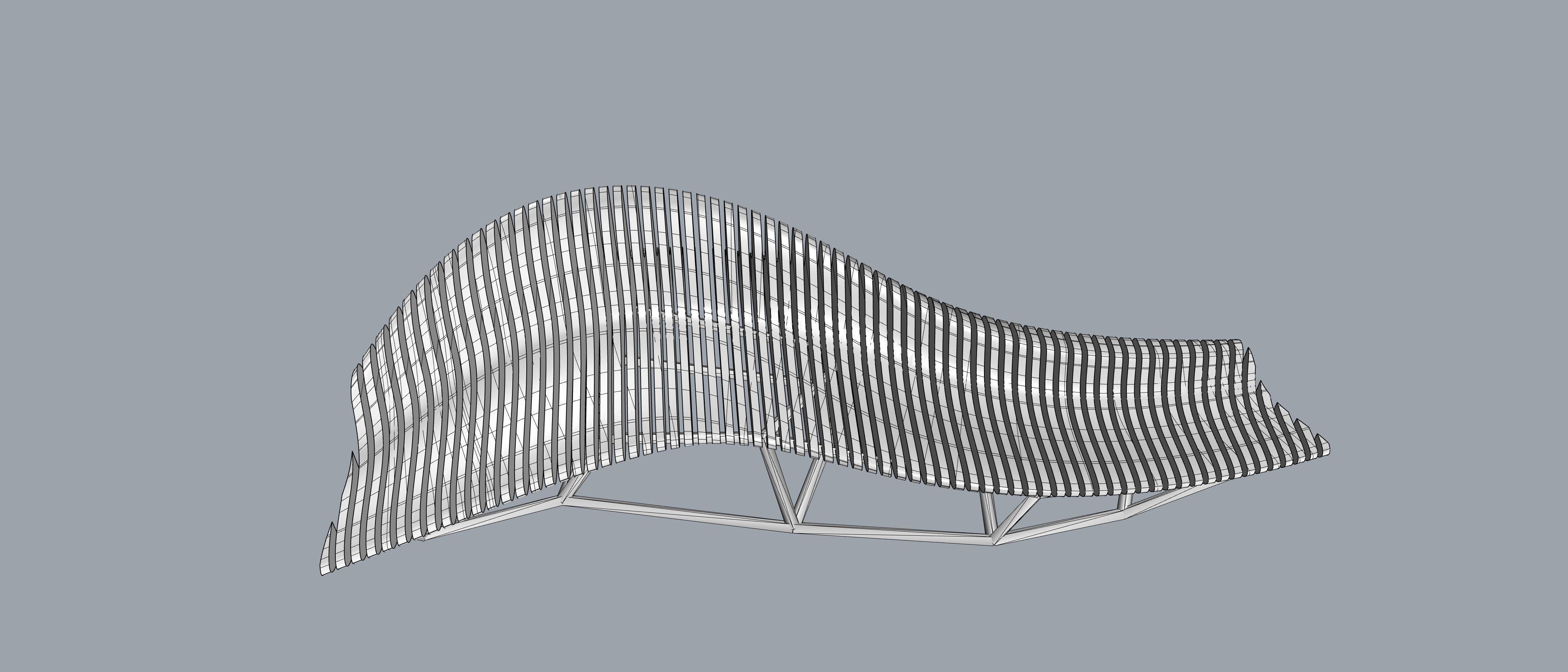 Parametric Seating 3D model | CGTrader